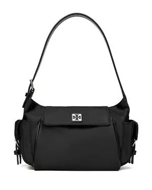 Tory Burch Virginia Pocket Shoulder Bag - Black