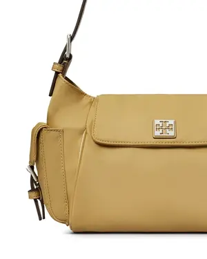 Tory Burch Virginia Pocket Shoulder Bag - Wheat