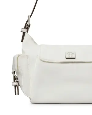 Tory Burch Virginia Pocket Shoulder Bag - White
