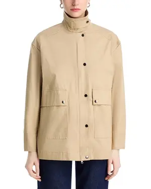 ATM Anthony Thomas Melillo Cotton Twill Utility Jacket