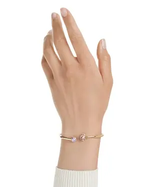 SWAROVSKI Chroma Crystal Bangle Bracelet - Gold