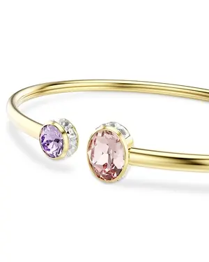 SWAROVSKI Chroma Crystal Bangle Bracelet - Gold
