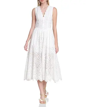 Avec Les Filles Paneled Day Dresses