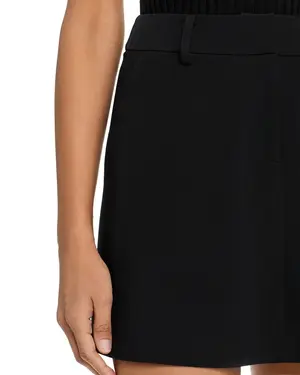 French Connection Echo Crepe Flared Mini Skirt