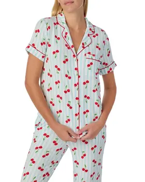 Kate Spade New York Shirt & Pants Pajama Set - Blue Multi