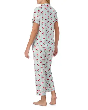 Kate Spade New York Shirt & Pants Pajama Set - Blue Multi