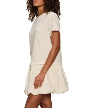 Sanctuary For Keeps Bubble T-shirt Dress - Collagen