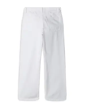 RE/DONE The Thrasher Mid-rise Loose Straight Jeans - Blanco