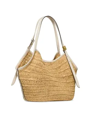 Kate Spade New York Deco Straw Tulip Tote