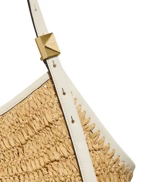 Kate Spade New York Deco Straw Tulip Tote