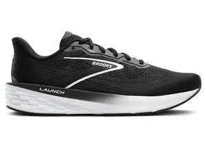 Brooks Launch Athletic Sneakers - Black/grey/white