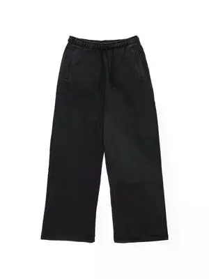 JORDAN Drawstring-fastening Track Pants - Black