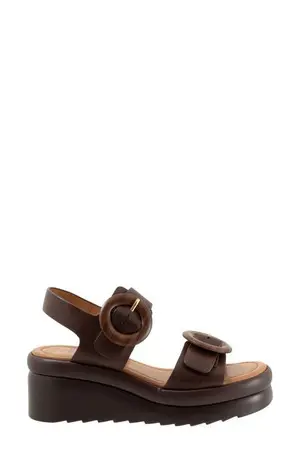 Eos Menorca Slingback Platform Wedge Sandal
