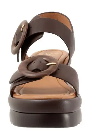 Eos Menorca Slingback Platform Wedge Sandal