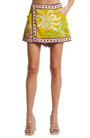 CIEBON Elara Linen Blend Skort
