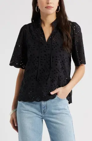 Caslon Cut Out Blouses
