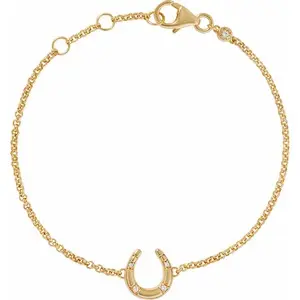 Astley Clarke Horseshoe Bracelet - Gold