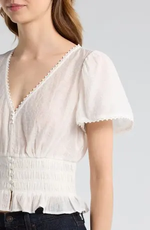 Paige Rive Top - White