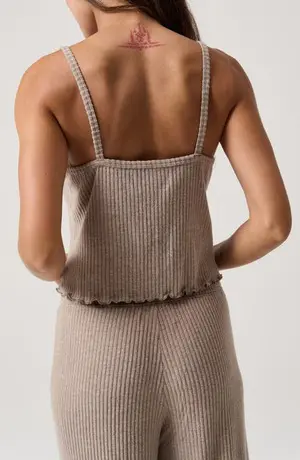 Spiritual Gangster Bliss Cami - Heather Oat