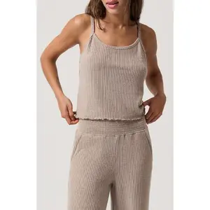 Spiritual Gangster Scoop Neck Camis Tanks For Women