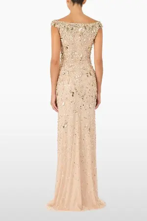 Jenny Packham Jessie Beaded Gown - Illusion