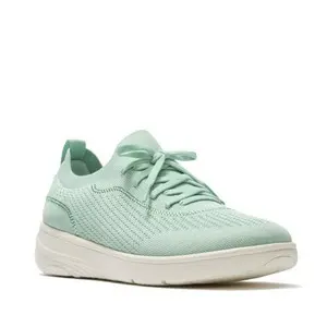 Fitflop Super-q Crystal-trim Sneakers - Mint Whisper