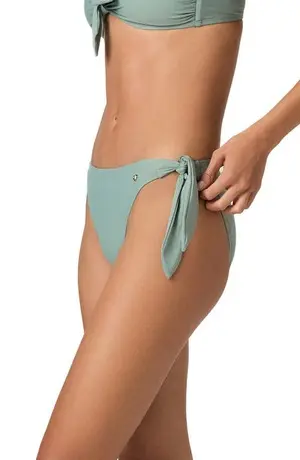 Paige Diana Side Tie Bikini Bottoms - Surf