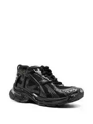 Balenciaga Runner Led Lace-up Sneakers - Black