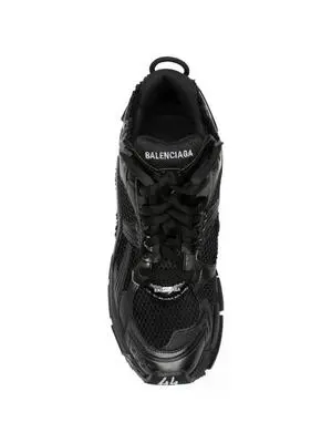 Balenciaga Runner Led Lace-up Sneakers - Black