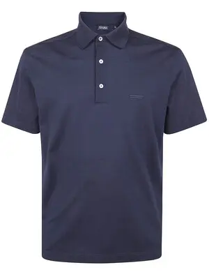 Zegna Z Lux Leisurewear" T-shirt - Blue