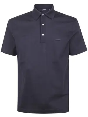 Zegna Z Lux Leisurewear' T-shirt - Black