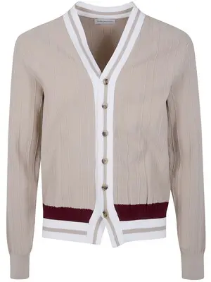 Dries Van Noten Frill Cardigans For Men