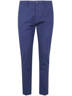 NINE:INTHE:MORNING Classic Tailored Trousers - Blue