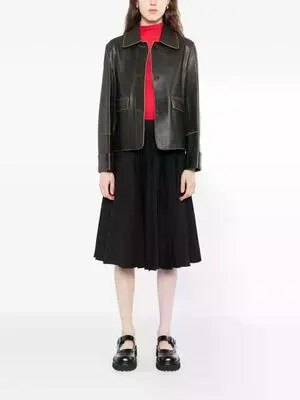 Marni Satin Midi Skirt