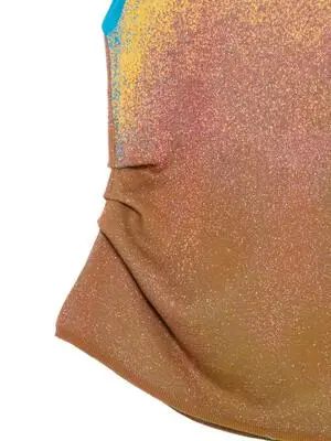 Andersson Bell Airbrush Asymmetrical Tank Top