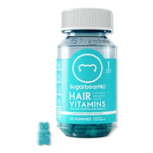 SUGARBEAR Hair Vitamin Kosher Gummy Multivitamin + Extra Strength Biotin - One-color