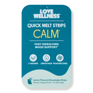 LOVE WELLNESS Calm Quick Melt Strips - One-color