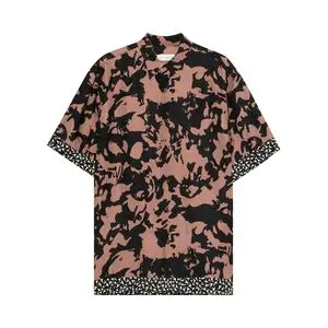 Dries Van Noten Abstract Floral Print Shirt