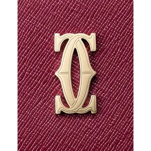 Cartier C De Leather Wallet - Red