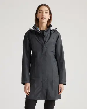 Quince Weather Proof Long Rain Shell Jacket