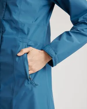 Quince Weather Proof Long Rain Shell Jacket