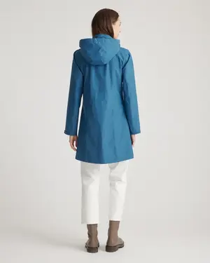 Quince Weather Proof Long Rain Shell Jacket