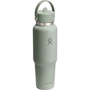HYDRO FLASK 40-ounce Wide Mouth With Flex Straw Cap - Agave