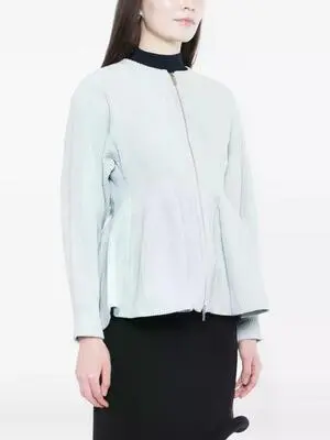 CFCL Peplum Zipped Jacket - Green
