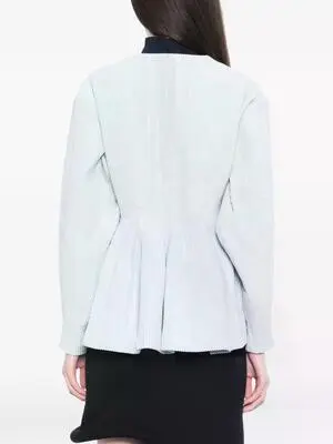CFCL Peplum Zipped Jacket - Green