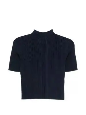 CFCL Portrait Ribbed Top - Blue