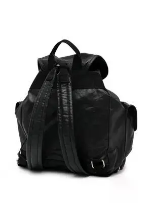 OPEN YY Drawstring Backpack - Black