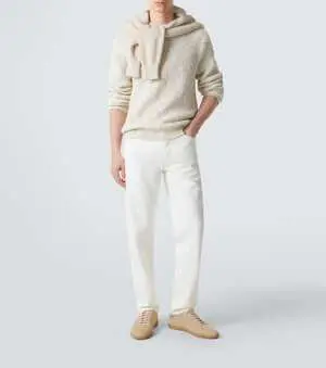 Zegna Roccia Slim Jeans - White