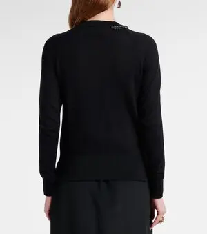 Simone Rocha Embellished Cardigan - Black