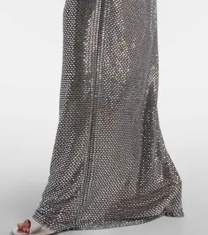 SELF-PORTRAIT Embellished Maxi Dress